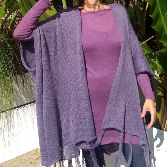 TejidosKahlo | Sweaters | Ruana Mohair And Merino Wool From Argentina ...